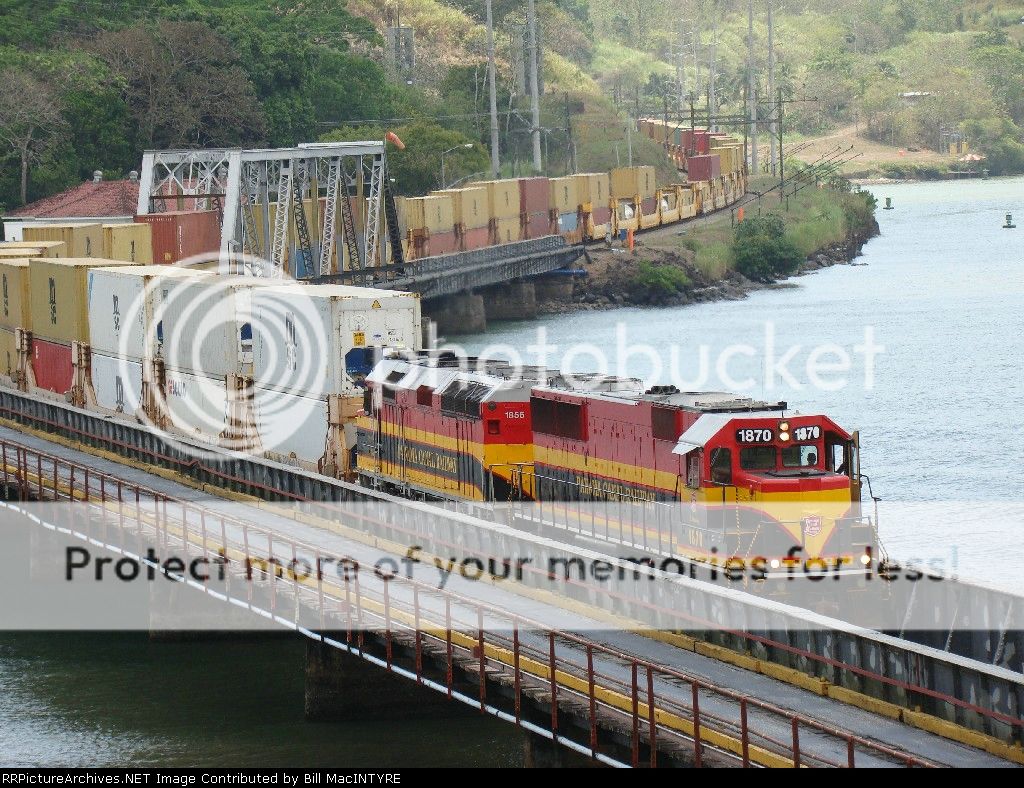 Panama Canal Railway - El ferrocarril interoceánico entre Panamá y ...