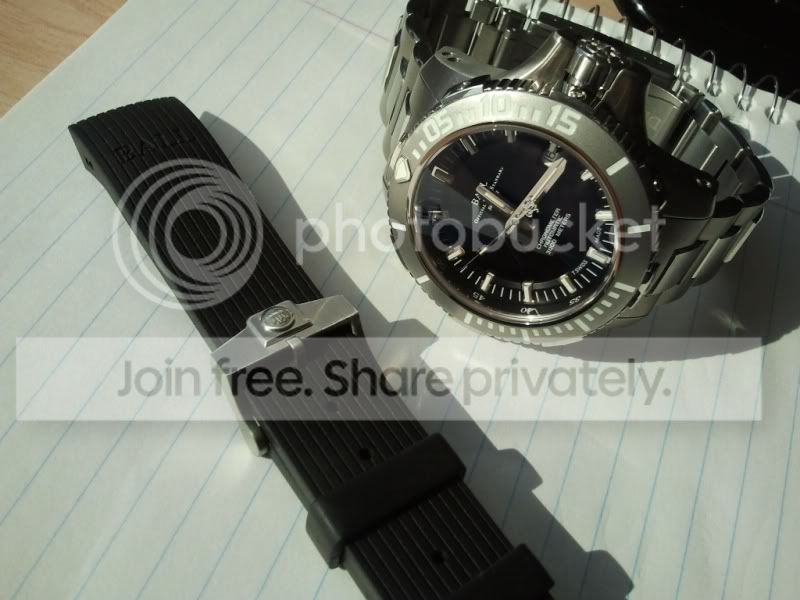 Wanting to put the rubber Ball Strap on my DQ | WatchUSeek Watch Forums