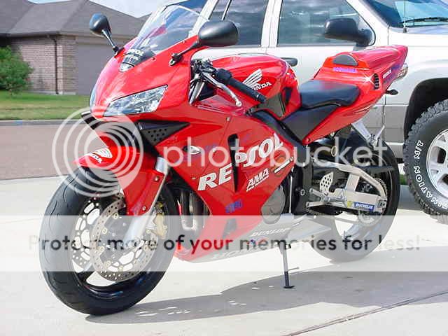 2003 Honda CBR 600rr/ Red/ Custom Repsol | Honda CBR 600RR Forum