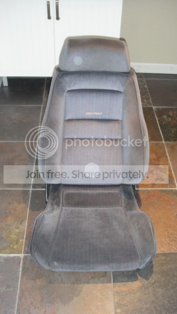 MK2/MKII Recaro Pass. Side seat... | VW Vortex - Volkswagen Forum