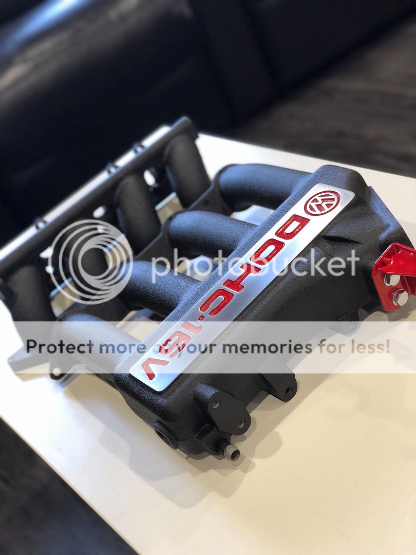 mk2 16v upper and lower intake manifold powdered | VW Vortex ...