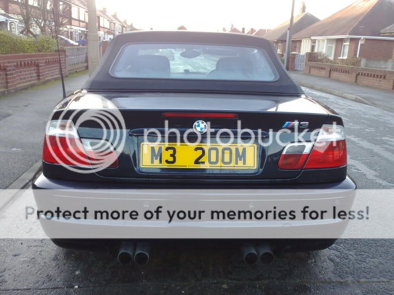 FS: BMW M3 Registration plate | The M3cutters