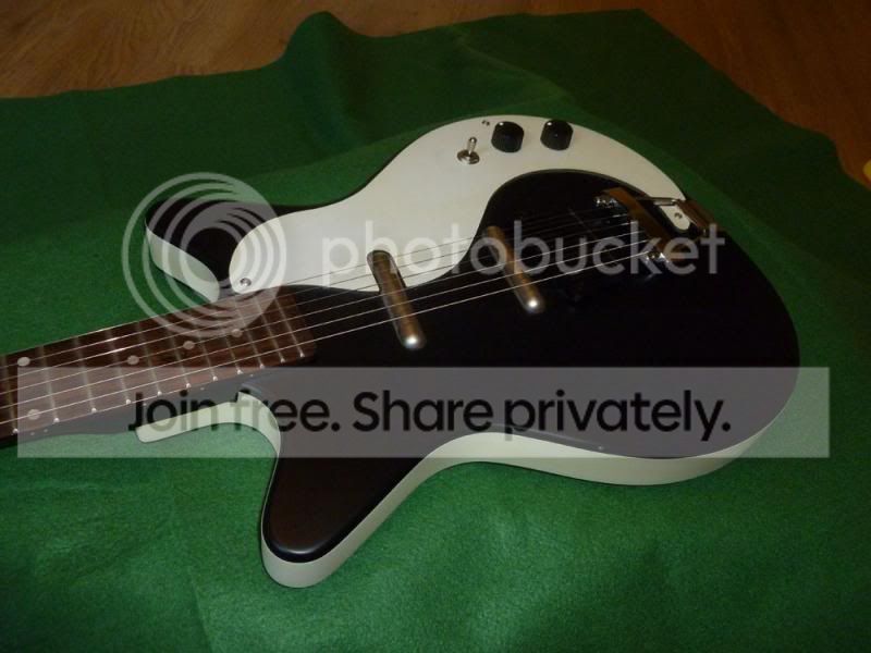 FS: Dano dc59/sitar, strat body, fanned fret neck/templates - Guitars ...