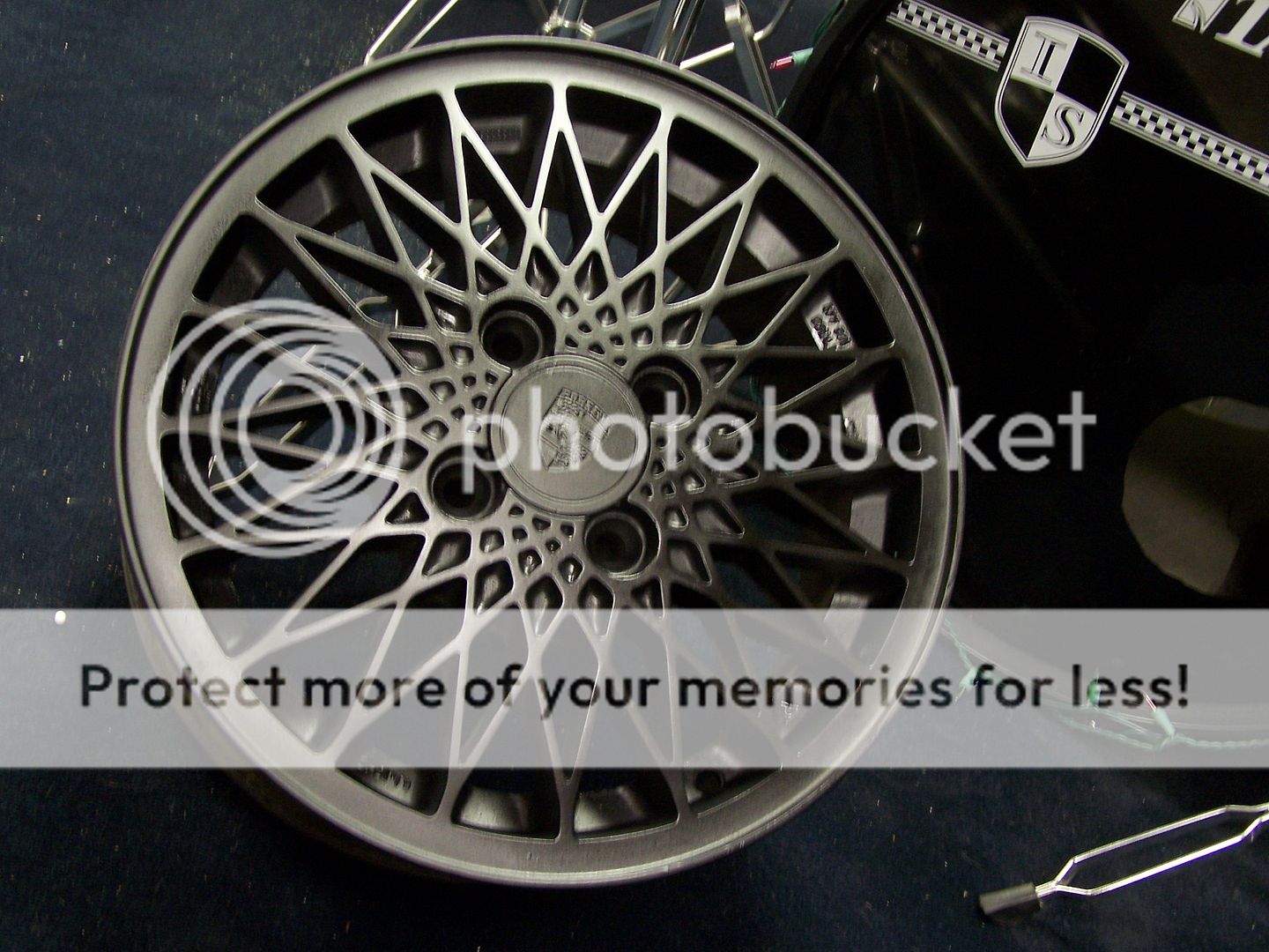 924 4 lug spider web 15x6 wheels with Lugs $250 - Pelican Parts Forums