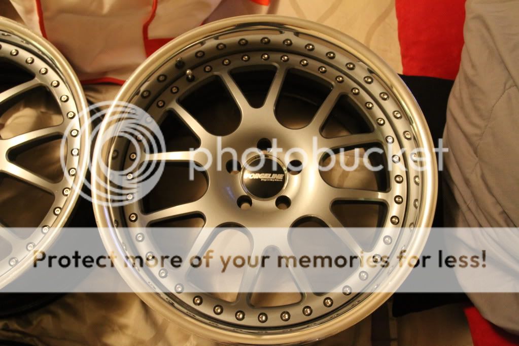 FS: Forgeline VR3P 18x8.5 & 18x9.5 | VW Vortex - Volkswagen Forum