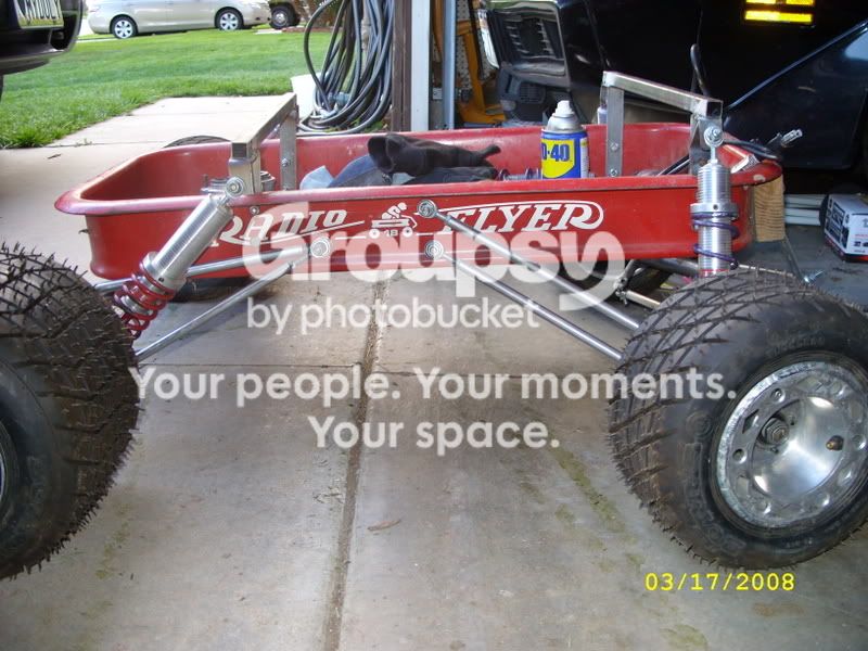 custom little red wagon