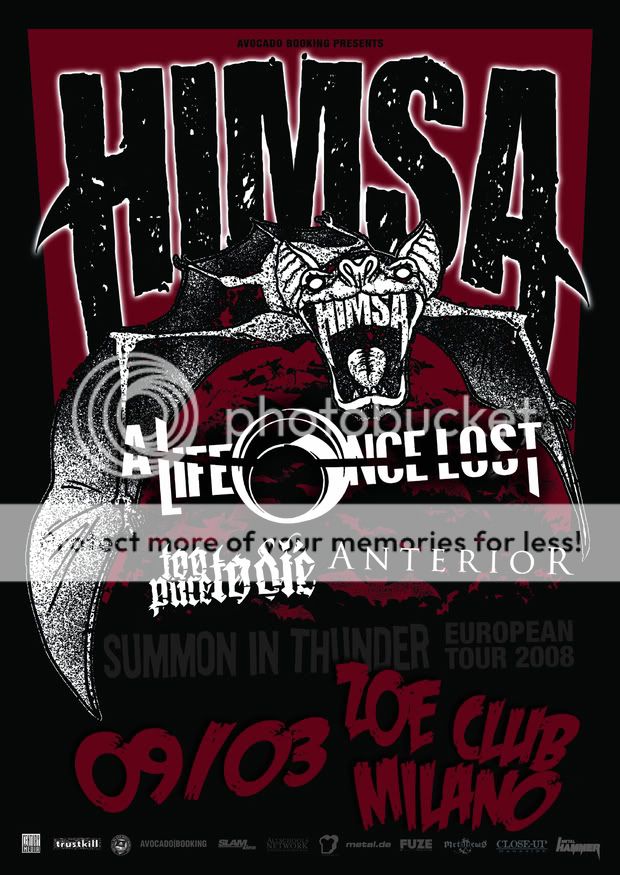 HIMSA: il trailer del tour europeo