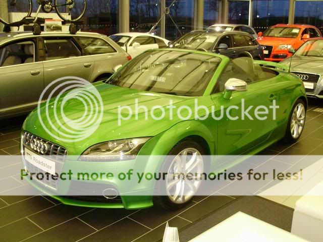 Green TT RS Roadster. | Audi TT Forum