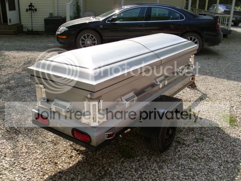 Real Casket Trailer For Sale - Harley Davidson Forums