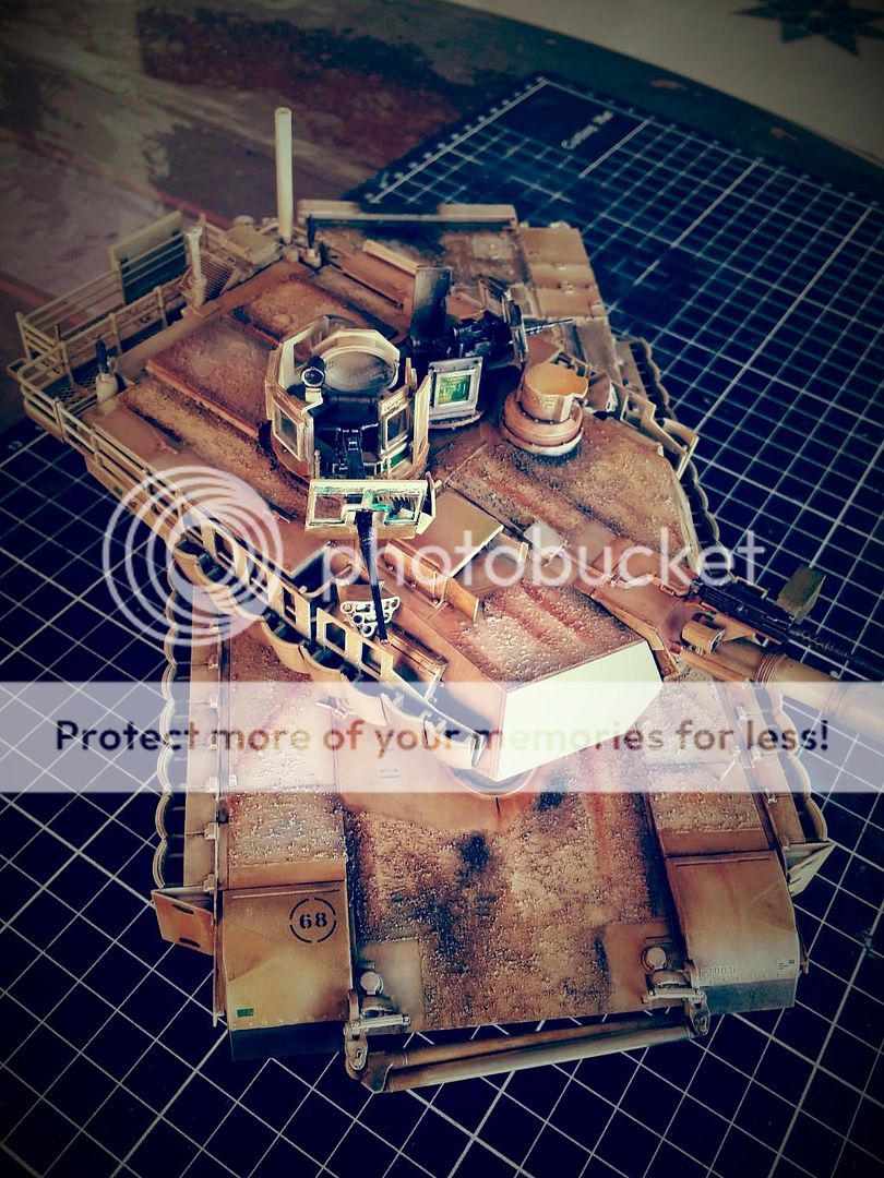 Tamiya US M1A2 SEP Abrams Tusk II "Badass Fortress" DONE - Page 2 ...