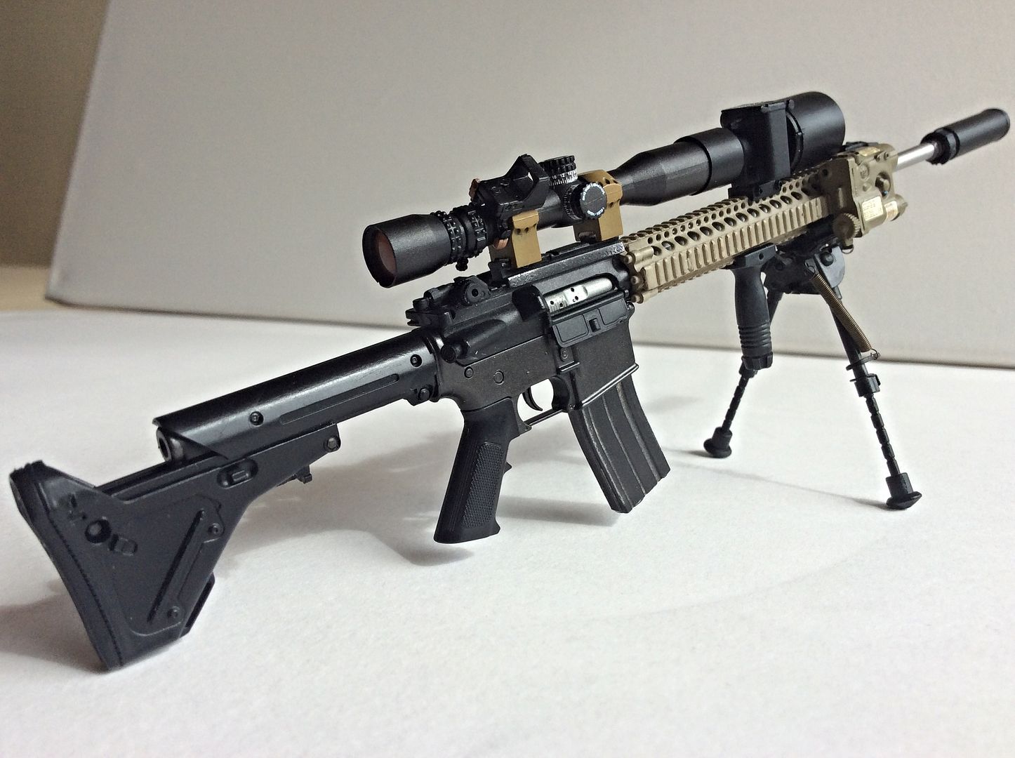 Weapon o' Mass Destruction 6.5 Grendel modern "SPR Plus" 20 inch rifle ...