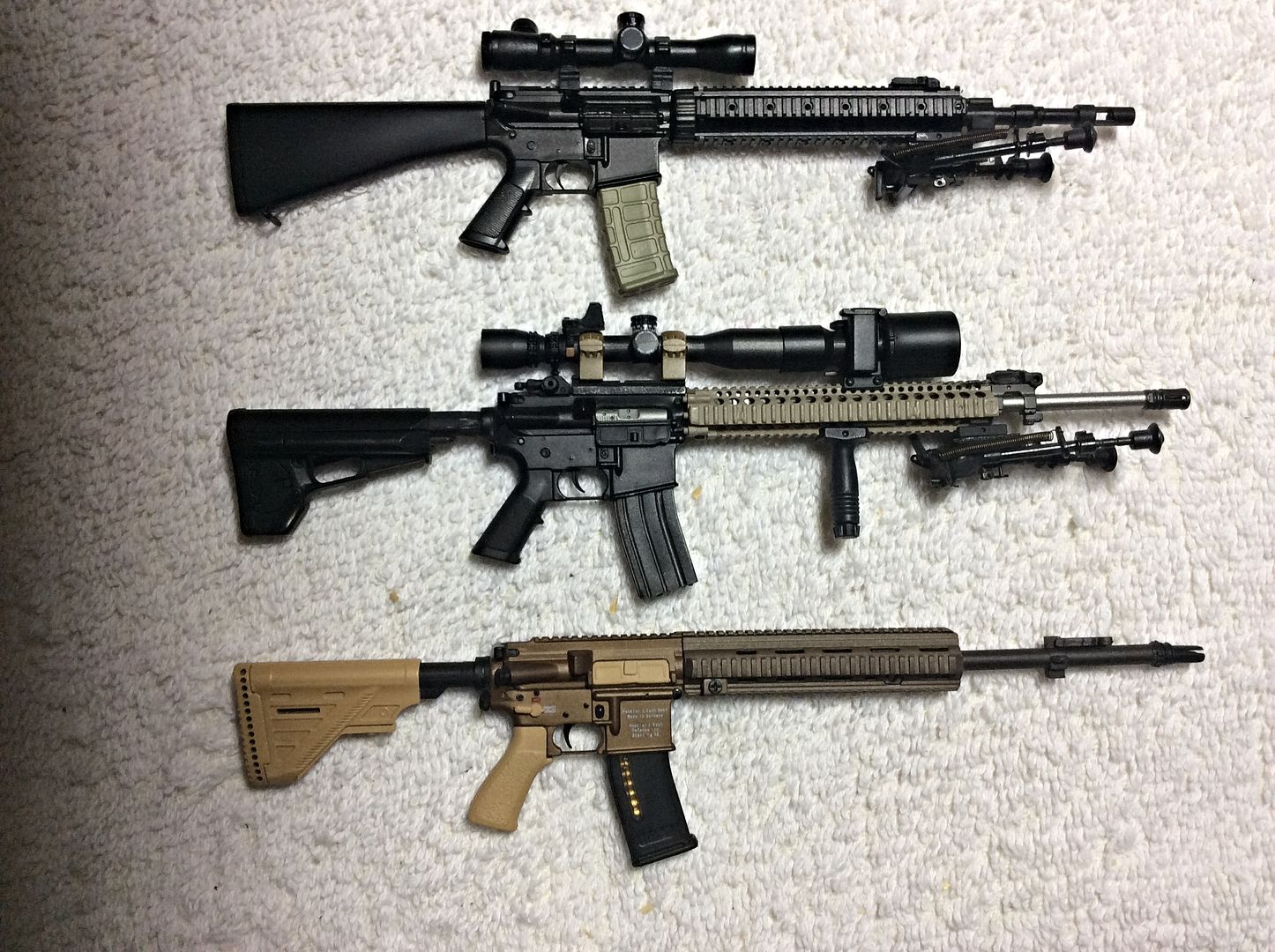 Weapon o' Mass Destruction 6.5 Grendel modern "SPR Plus" 20 inch rifle ...