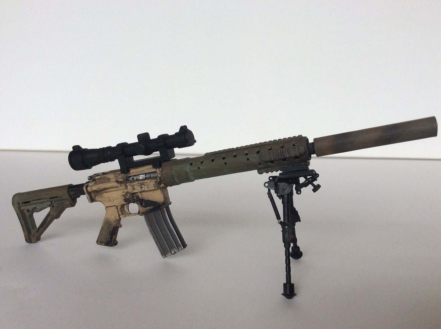 Weapon o' Mass Destruction Custom MK-12 MOD H "Holland" SPR rifle